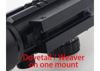 China 5 Control Levels Red Dot Scope 3X Ontology Attached Rail Great Field Of View for sale