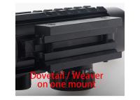 China 5 Control Levels Red Dot Scope 3X Ontology Attached Rail Great Field Of View for sale