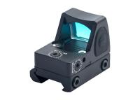 China Black Color Mini Red Dot Sight Red Night Reticle Color Precision Performance for sale