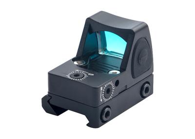 China Black Color Mini Red Dot Sight Red Night Reticle Color Precision Performance for sale