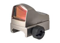 China TAN Color Red Dot Tactical Sight , Magnified Red Dot Optic With Handheld Large Screw for sale