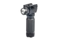 China 400 Lumen Tactical Rail Mount Flashlight White Beam Color Water Resistant for sale