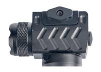 China 400 Lumen Tactical Rail Mount Flashlight White Beam Color Water Resistant for sale