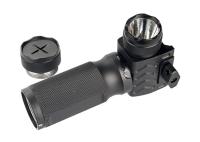 China 400 Lumen Tactical Rail Mount Flashlight White Beam Color Water Resistant for sale