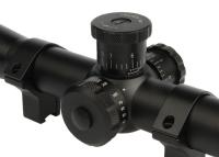 China 8 - 32x50SF Long Distance Shooting Scopes 50mm Objective Diameter Black Color for sale