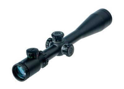 China Red / Green Illuminated Long Range Hunting Scopes 10 - 40X50IRSF 0.85kg Net Weight for sale