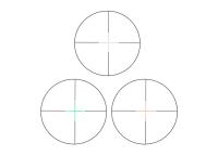 China Red / Green Illuminated Long Range Hunting Scopes 10 - 40X50IRSF 0.85kg Net Weight for sale