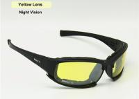 China UV 400 Protection Tactical Safety Glasses 3 Polycarbonate Lens Daisy X7 for sale
