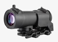 China Black 4X32 F Tactical Rifle Scope Red Illuminated 11 Levels Brightness For Air Soft Riflescopes for sale