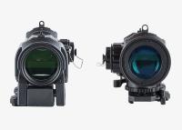 China Black 4X32 F Tactical Rifle Scope Red Illuminated 11 Levels Brightness For Air Soft Riflescopes for sale