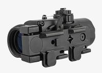 China Metal 4 X3 2F Air Riflescope Tactical Hunting Scope Red Illuminated With Detachable Mini Red Dot Sight for sale