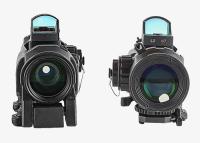 China 1 - 4 X 32F shockproof rifle Tactical Hunting Scope With Detachable Mini Red Dot Sight Weapons for sale