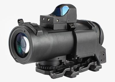 China 1 - 4 X 32F shockproof rifle Tactical Hunting Scope With Detachable Mini Red Dot Sight Weapons for sale