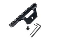 China Aluminum Tactical Vertical Fore Grip with Retractable Bipod and Picattinny Weaver Rail for sale