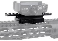 China Tactical 20MM Quick Release Mount Adapter 13 Slots Fit 20mm Picatinny Weaver Rail Base / Hunting Accessories for sale