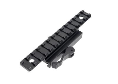 China Tactical 20MM Quick Release Mount Adapter 13 Slots Fit 20mm Picatinny Weaver Rail Base / Hunting Accessories for sale