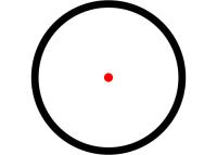 China Custom Optical Prismatic 1X30 EG1 Red Dot Scope For Airsoft Hunting Gray for sale
