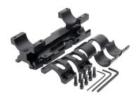 China G36 3 - piece Short Picatinny Short Rail Base Mount Set with Twist Lock for sale