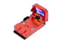 China Flip Red Dot Sight / Holographic Reflex Sight For Tactical Airsoft Pistol With Weaver Rail Mount for sale