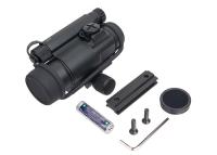 China Aluminum 2 MOA Green / Red Dot Sight Scope Tactical M4 Matte Black Finish for sale