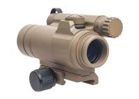 China Fixed Focus Type Green / Red Dot Sight Scope Tactical M4 2 MOA Dot DE Housing for sale