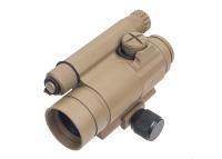 China Fixed Focus Type Green / Red Dot Sight Scope Tactical M4 2 MOA Dot DE Housing for sale