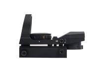 China Holographic Red Dot Sight 1X22X33mm 4 Reticles Red Green Dot Sight Scope Reflex Sights BK for sale