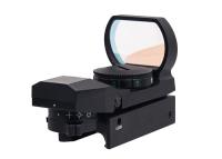 China Holographic Red Dot Sight 1X22X33mm 4 Reticles Red Green Dot Sight Scope Reflex Sights BK for sale