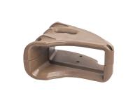 China Hunting Equipment Scope Mount Base M4 / M16 Mag Well Grip Magazine Finger Grooves Adapter DE for sale