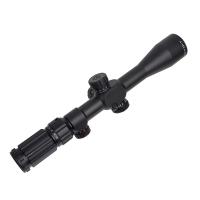 China FFP 4-16X44E Riflescope Illuminated Red / Green Hunting Scope Optics Side Lifting Lock Adjustment for sale