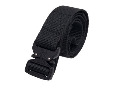 China Tactical Belt Outdoor Cobra Buckle Tactical Belts Cobra Nylon Belt  XL size BK for sale