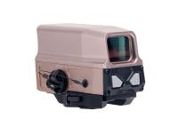 China DE Color Holographic Red Dot Sight Integrated Mount / Weaver Or Picatinny Rail for sale