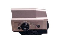 China DE Color Holographic Red Dot Sight Integrated Mount / Weaver Or Picatinny Rail for sale