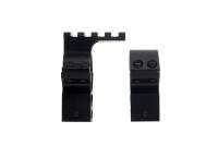 China Aluminum Alloy Tactical Scope Mounts With Top Rail Fits On Weaver Rail / Hunting Accessories for sale