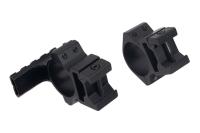 China Aluminum Alloy Tactical Scope Mounts With Top Rail Fits On Weaver Rail / Hunting Accessories for sale
