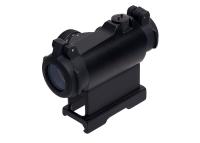 China Black Finish Compact Red Dot Hunting Scopes With Flip - Up Lens Cover 24mm Magnification for sale