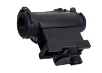 China Black Finish Compact Red Dot Hunting Scopes With Flip - Up Lens Cover 24mm Magnification for sale