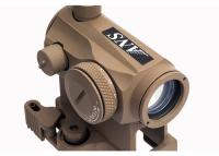 China 1X Magnification Red Dot Scope Tactical T-1 Red Dot Rifle Sight 2 MOA Reticle for sale