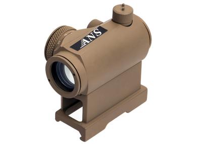 China 1X Magnification Red Dot Scope Tactical T-1 Red Dot Rifle Sight 2 MOA Reticle for sale