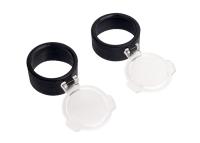 China Rubber & Resin Tactical Accessories 40mm Flip - Up Riflescope Lens Covers - Clear for sale