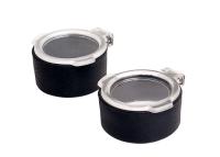 China Rubber & Resin Tactical Accessories 40mm Flip - Up Riflescope Lens Covers - Clear for sale
