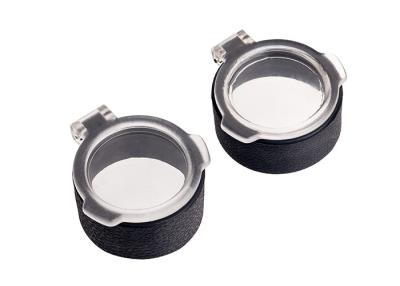 China Rubber & Resin Tactical Accessories 40mm Flip - Up Riflescope Lens Covers - Clear for sale