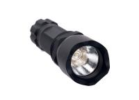 China ANS LED Torch Tactical Flashlight 400 Lumens White Aircraft - Grade Aluminum Tube Anodized Black for sale