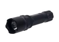 China ANS LED Torch Tactical Flashlight 400 Lumens White Aircraft - Grade Aluminum Tube Anodized Black for sale