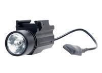 China Waterproof Tactical LED Flashlight For Pistol 800 Lumen Yellow Light Weapons - Mountable With Rat Tail Touch Switch for sale