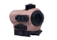 China Tactical D10 1 X 27 Red Dot Sight 1.5 MOA Manual Key Switch With 20mm Riser Mount for sale