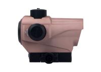 China Tactical D10 1 X 27 Red Dot Sight 1.5 MOA Manual Key Switch With 20mm Riser Mount for sale