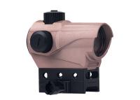 China Tactical D10 1 X 27 Red Dot Sight 1.5 MOA Manual Key Switch With 20mm Riser Mount for sale