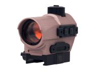 China Tactical D10 1 X 27 Red Dot Sight 1.5 MOA Manual Key Switch With 20mm Riser Mount for sale