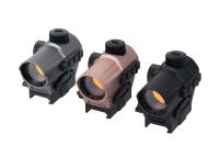 China Hunting Red Dot Riflescope / D10 Red Dot Sight 1.5 MOA Manual Key Switch With 20mm Riser Mount Gray for sale
